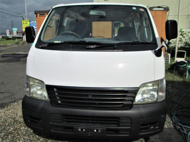 日産 キャラバン ロングDX 30ディーゼルターボ 切り替え4WD 6人乗りの中古車｜グーネット中古車