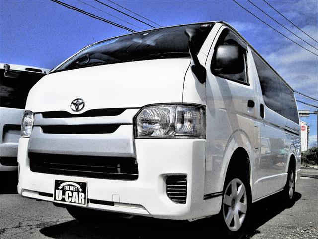 トヨタ ハイエースバン ロングDX 3000ディーゼルターボ4WD 両側スライド 6人乗りの中古車｜グーネット中古車