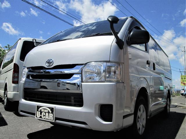 トヨタ ハイエースバン ロングDX 3000ディーゼルターボ4WD GLルック ナビの中古車｜グーネット中古車