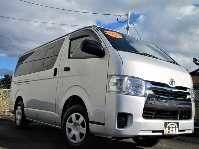 トヨタ ハイエースバン ロングDX 3000ディーゼルターボ4WD GLルック 電格ミラーの中古車｜グーネット中古車