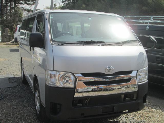 トヨタ ハイエースバン ロングDX 30ディーゼルターボ4WD 5ドア ETCの中古車｜グーネット中古車