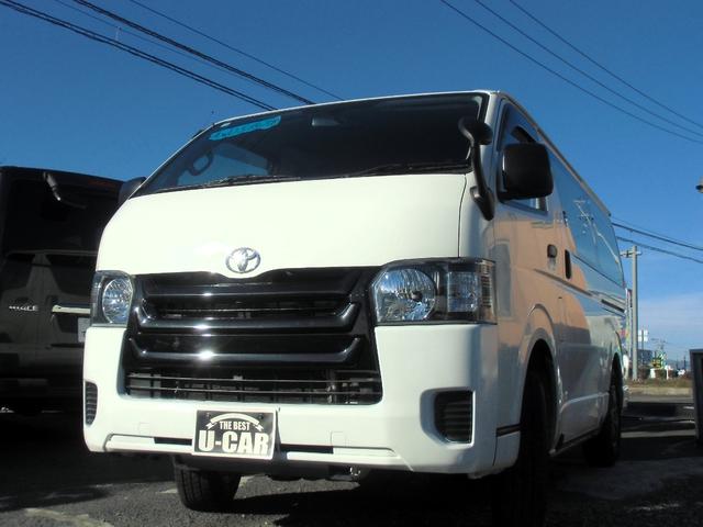トヨタ ハイエースバン ロングDX 30ディーゼルターボ4WD 5ドア キーレスの中古車｜グーネット中古車