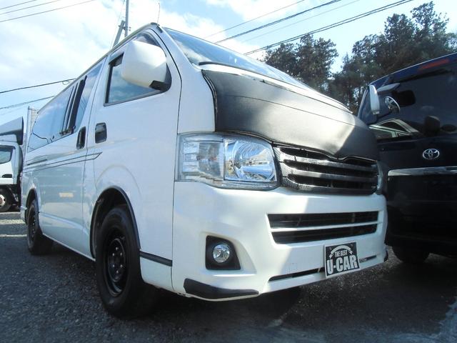 トヨタ ハイエースバン ロングDX 30ディーゼルターボ4WD 5ドア ワンオーナーの中古車｜グーネット中古車
