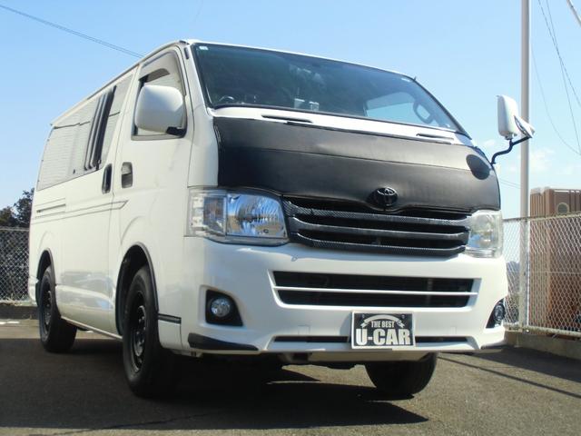 トヨタ ハイエースバン ロングDX 3000ディーゼルターボ4WD 5ドア ワンオーナーの中古車｜グーネット中古車