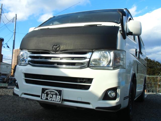 トヨタ ハイエースバン ロングDX 3000ディーゼルターボ4WD 5ドア ワンオーナーの中古車｜グーネット中古車