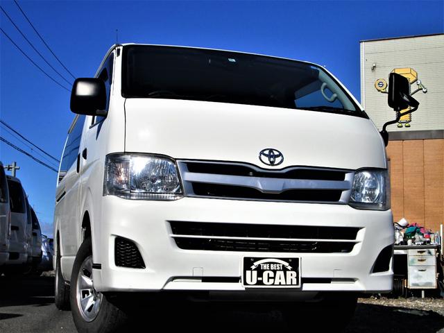トヨタ ハイエースバン ロングDX 3000ディーゼルターボ4WD 5ドア ETCの中古車｜グーネット中古車
