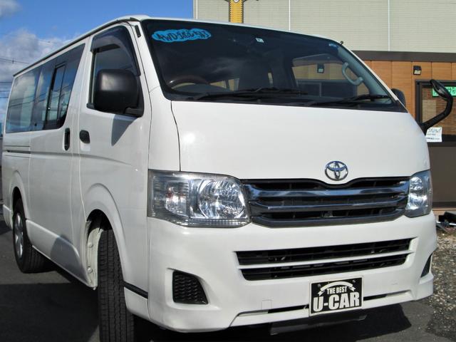 トヨタ ハイエースバン ロングDX 3000ディーゼルターボ4WD 5ドア キーレスの中古車｜グーネット中古車