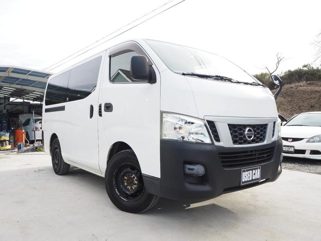 日産 NV350キャラバンバン ロングDXターボ 車検令和6年1月 4WD 車関係法人利用車 スタッドレスの中古車｜グーネット中古車