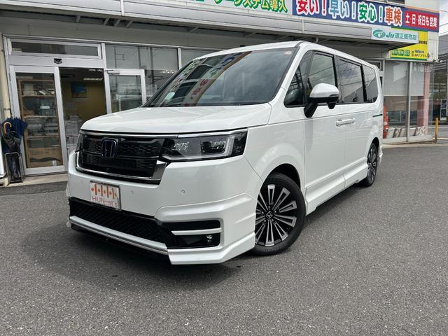 HONDA STEPWAGON E:HEV SPADA PREMIUM LINE | 2024 | PEARL WHITE | 10265 km | details.- Japanese ...