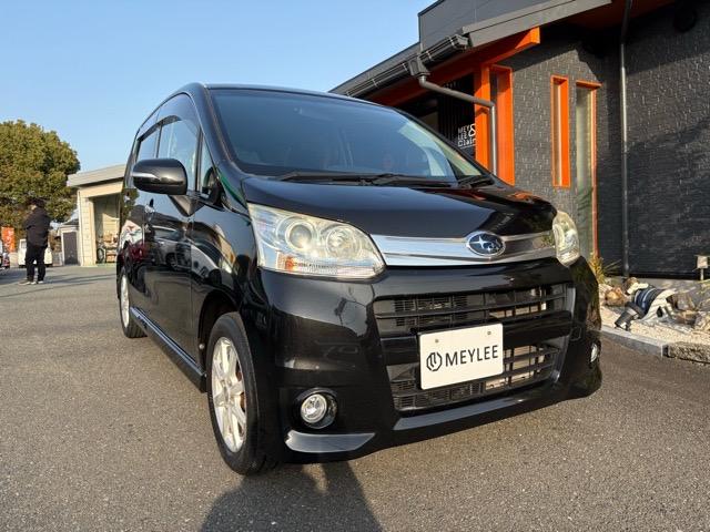 SUBARU STELLA CUSTOM R | 2011 | BLACK M | 71233 km | details.- Japanese ...