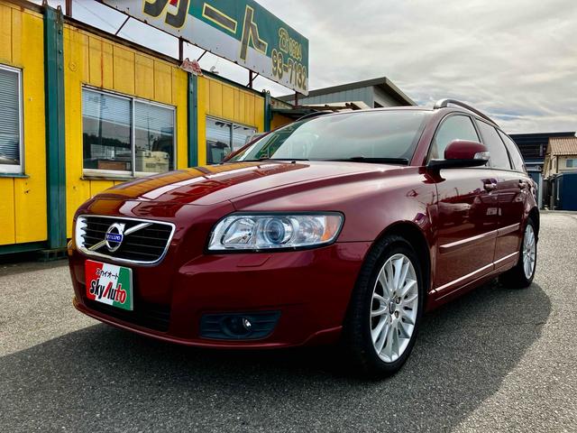 ボルボ V50 2．0eアクティブプラス 革シート パワーシート ETC CD USB ミュージックプレイヤー接続可 37.0万円 平成23年(2011年) 広島県 中古車 - 価格.com