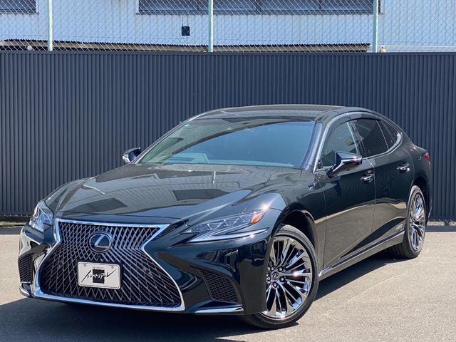レクサス LS LS500h エグゼクティブ オプション20インチAW 純正ナビTV＆リアエンターテイメントの中古車｜グーネット中古車
