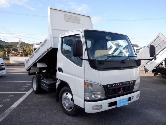 三菱ふそう キャンター 全低床DX 2tダンプ 4WDダンプ 2000kg積ダンプ エアバックの中古車｜グーネット中古車