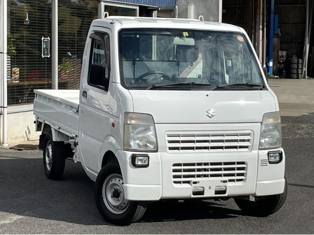 スズキ キャリイトラック KCパワステ 4WD MT エアコン CDの中古車｜グーネット中古車