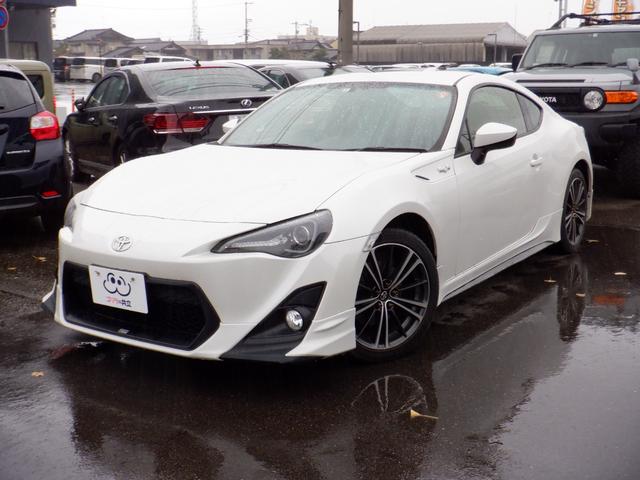 トヨタ 86 GT TRDエアロ 17インチ純正アルミホイール LEDライト パドルシフトの中古車｜グーネット中古車