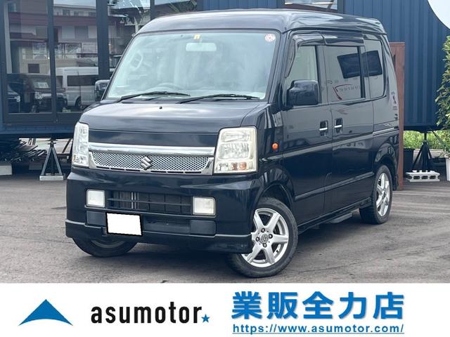 スズキ エブリイワゴン PZターボスペシャル 4WD キーレスエントリー 社外SDナビの中古車｜グーネット中古車