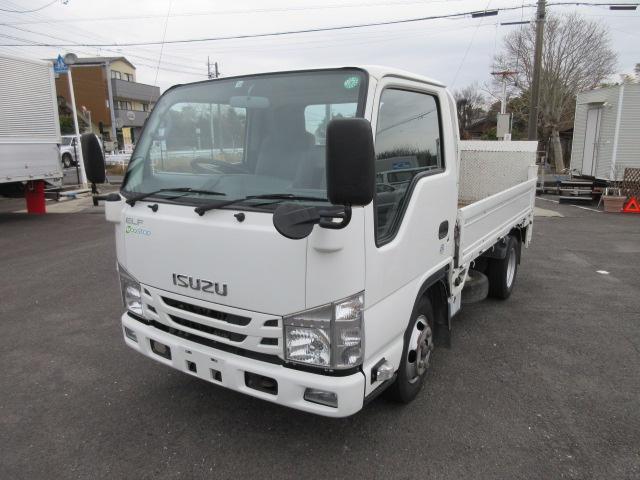 いすゞ エルフトラック標準 10尺 FFL 平ボディPG付 積載2t 極東開発製 垂直PG（600kg）の中古車 車体価格248.6万円 2015(平成27)年式 走行13.0万キロ 車体色 ...