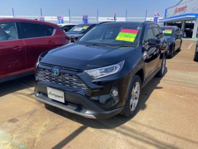 トヨタ RAV4 ハイブリッドG トヨタセーフティセンス LEDヘッドライト レザーパワーシート＆ヒーターの中古車｜グーネット中古車