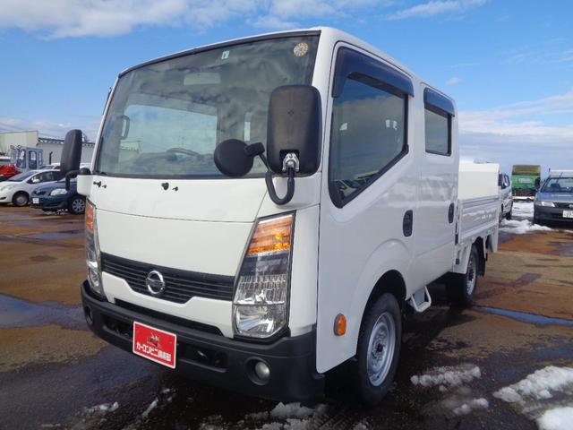 日産 アトラストラック Wキャブ 4WD 積載1t 垂直式パワーゲートの中古車｜グーネット中古車