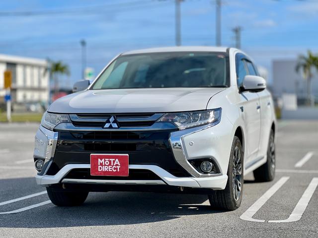 三菱 アウトランダーPHEV Gセーフティパッケージ ETC Bluetooth CDの中古車｜グーネット中古車