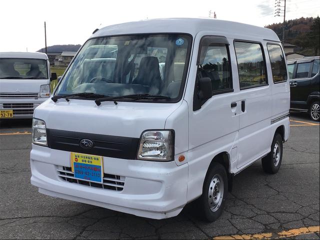 スバル サンバーバン VB 4WD 5速マニュアル 運転席エアバッグ 両側スライドドア エアコン パワーステアリング 23.0万円 平成18年(2006年) 長野県 中古車 - 価格.com