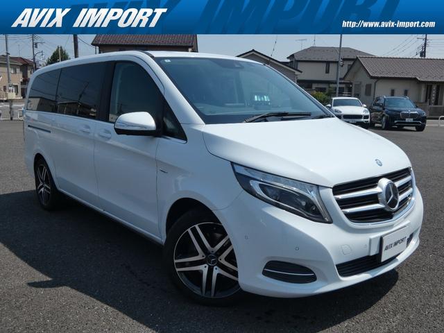 MERCEDES BENZ V-CLASS V220D AVANTGARDE LONG | 2016 | WHITE | 93300 km | details.- Japanese used ...
