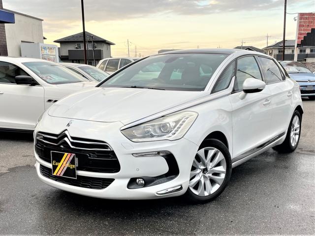 シトロエン DS5 シック クラブレザー 電動ブラウンレザーシート シートヒーターの中古車｜グーネット中古車