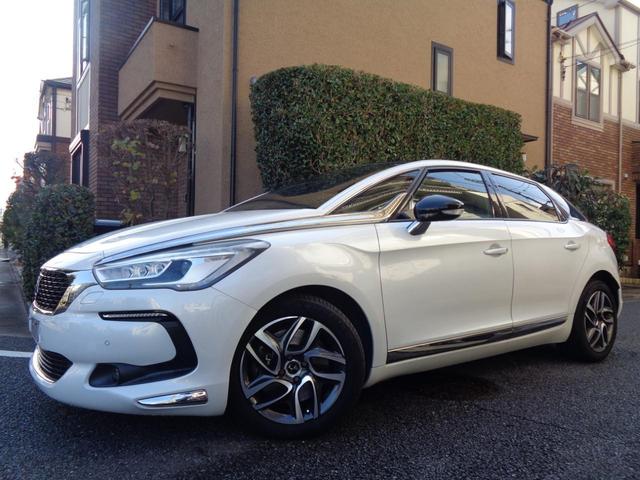 DSオートモビル DS5 シック ブルーHDi レザーパッケージ 最終1オナ禁煙の中古車｜グーネット中古車