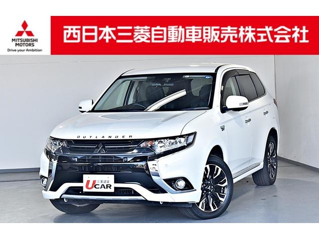 三菱 アウトランダーPHEV Gナビパッケージ 4WD 純正7型マルチナビ＋フルセグTV マルチアラウンドモニターの中古車｜グーネット中古車