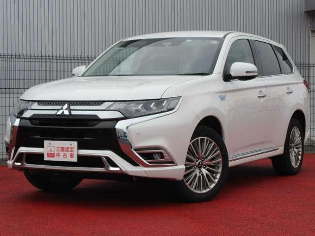 三菱 アウトランダーPHEV G 4WD アルパインBIGXフローティング11インチナビ アルパイン製前後ドラレコの中古車｜グーネット中古車