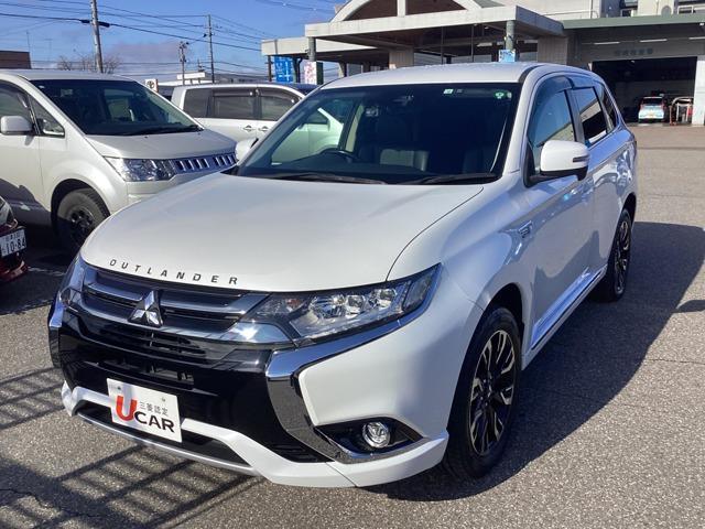 三菱 アウトランダーPHEV Gリミテッドエディション 社外メモリーナビ フルセグTV ETCの中古車｜グーネット中古車