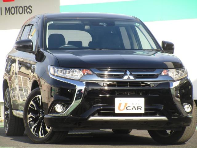 三菱 アウトランダーPHEV Gリミテッドエディション SDナビ クルコン 1500W給電付の中古車｜グーネット中古車