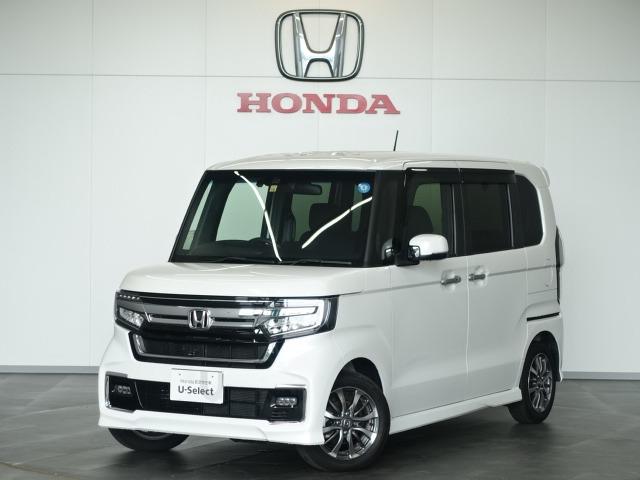 ホンダ N－BOXカスタム L 純正Gathersナビ（VXM－224VFI）当社デモカー オートリトラミラー リア左右パワースライドドアの中古車｜グーネット中古車