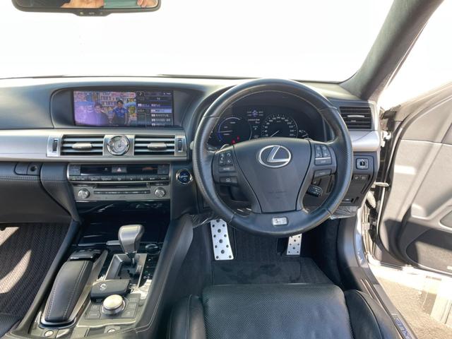 レクサス LS LS600h Fスポーツ TRDスポーツマフラー＆ディフェーザー 純正HDDナビの中古車｜グーネット中古車