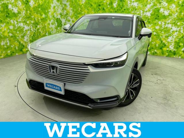 ホンダ ヴェゼル eHEV Z 新品タイヤ／保証書／純正 9インチ SDナビ／衝突安全装置／シートヒーター／車線逸脱防止支援システム／シート ハーフレザー／パーキングアシスト バックガイド ...