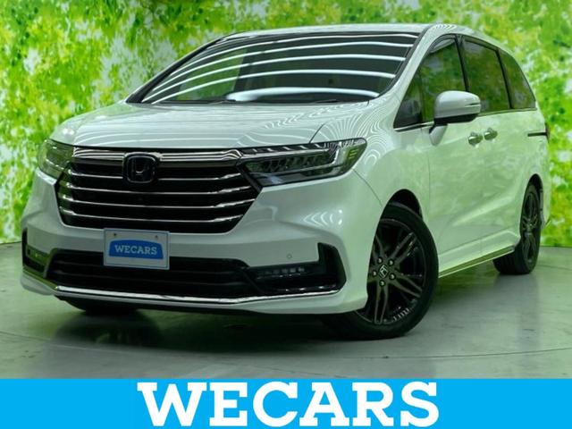 ホンダ オデッセイハイブリッド eHEVアブソルート・EX 保証書／純正 10インチ SDナビ／ホンダセンシング／両側電動スライドドア／シートヒーター 前席／マルチビューカメラシステム／車線 ...