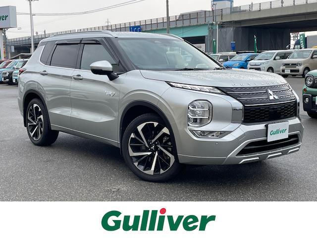 三菱 アウトランダーPHEV P 4WD 純正ナビ フルセグTV 全方位カメラ LEDヘッドライト 黒革シート 384.8万円 令和4年(2022年) 石川県 中古車 - 価格.com