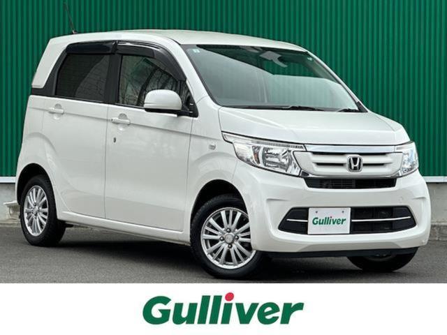 ホンダ N－WGN G 4WD 社外ナビ CD／DVD／Bluetooth／フルセグTV／音楽録音機能 バックモニター ビルトインETC 前席シートヒーター 84.4万円 平成29年(2017 ...