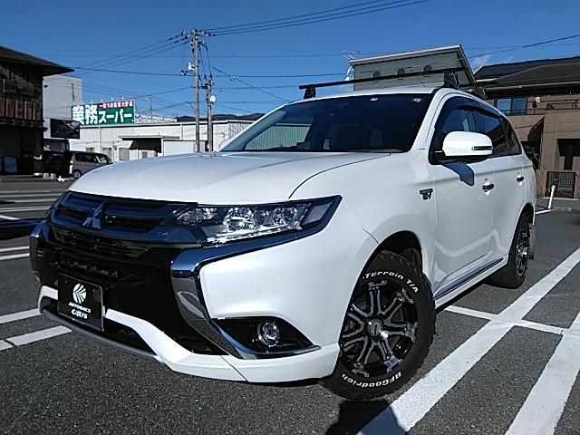 三菱 アウトランダーPHEV Gナビパッケージ キーレス フルセグ ナビ＆TVの中古車｜グーネット中古車