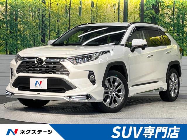 トヨタ RAV4 G Zパッケージ モデリスタエアロ 純正9インチSDナビの中古車｜グーネット中古車