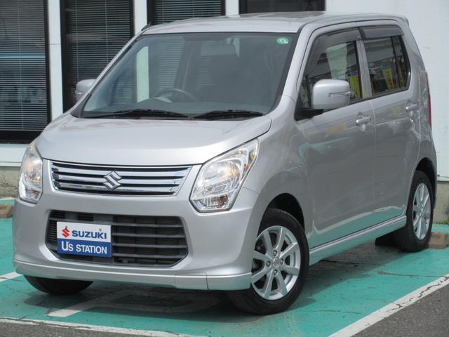 スズキ ワゴンR FXリミテッド MH34型 エアロ 純正CDの中古車｜グーネット中古車