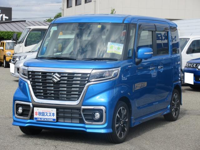 スズキ スペーシア HYBRID XSターボ4WD ナビTV ETC エンスタの中古車｜グーネット中古車