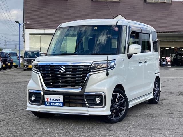 スズキ スペーシアカスタム HYBRID XSターボ MK53S 4WDの中古車｜グーネット中古車