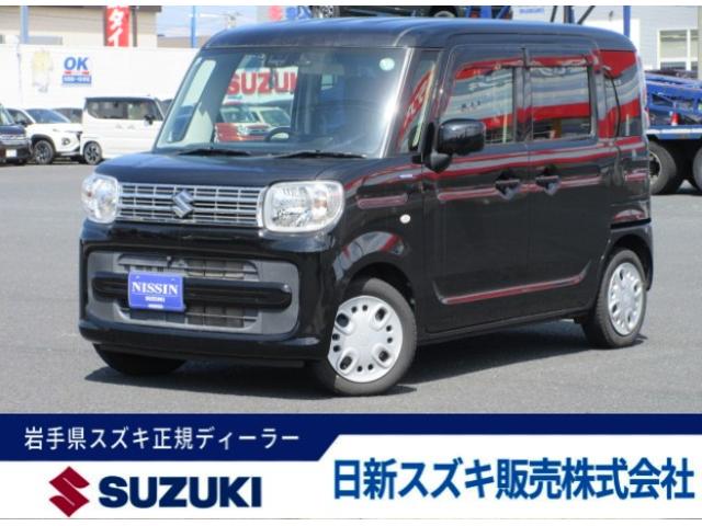 スズキ スペーシア HYBRID G MK53S 4WD 衝突被害軽減ブレーキ オートライト オートエアコン 115.1万円 令和元年(2019年) 岩手県 中古車 - 価格.com