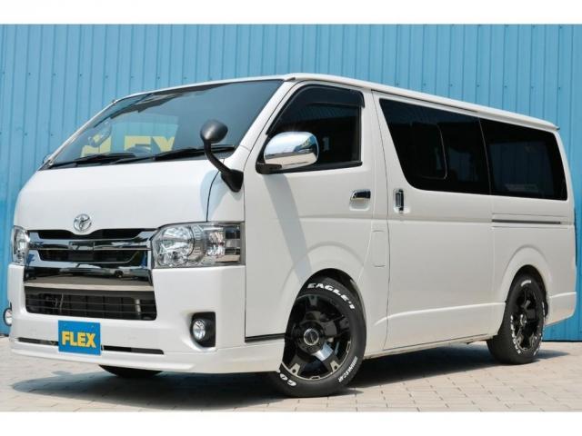 トヨタ レジアスエースバン スーパーGL ダークプライムII 5型 FLEXカスタム TRDフロントスポイラーの中古車｜グーネット中古車