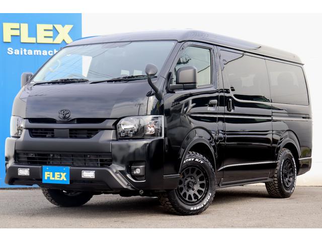 トヨタ ハイエースワゴン GL 4WD 内装架装Ver1 BIG－X11インチナビ フリップダウンモニターの中古車｜グーネット中古車