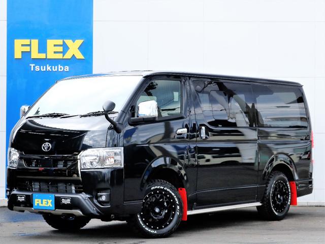 トヨタ ハイエースバン スーパーGL ダークプライムII TRDフルエアロ カロッツェリア製SDナビ フルセグTVの中古車｜グーネット中古車