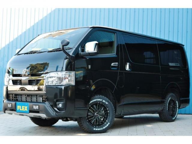 トヨタ ハイエースバン スーパーGL ダークプライムII 4WD FLEX＆TRDカスタムの中古車｜グーネット中古車