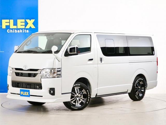 トヨタ ハイエースバン スーパーGL ダークプライムII 5人乗り4ナンバー登録 ディーゼルターボ4WDの中古車｜グーネット中古車