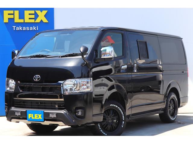 トヨタ ハイエースバン スーパーGL ダークプライムII TRDフロントバンパーガード オリジナルDelfの中古車｜グーネット中古車